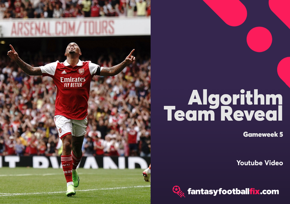 FPL GW5 Algorithm Team Reveal