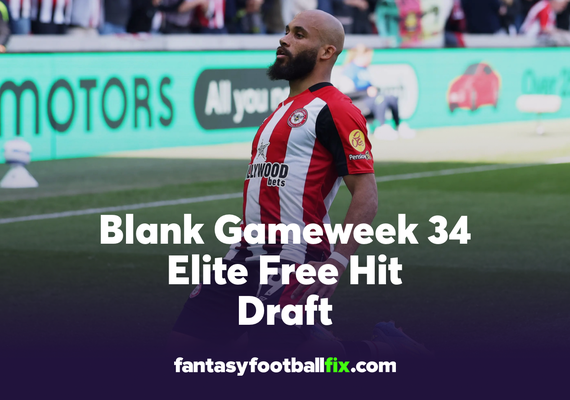 Free Hit Team Reveal for FPL Blank Gameweek 34