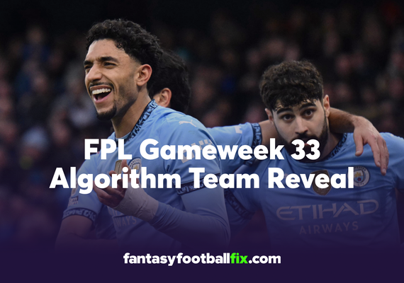 FPL Algorithm's Free Hit Team: Double Gameweek 33