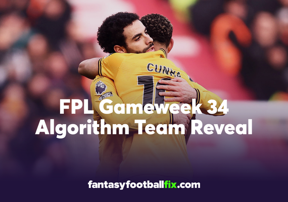 FPL Algorithm's Free Hit Team: Blank Gameweek 34