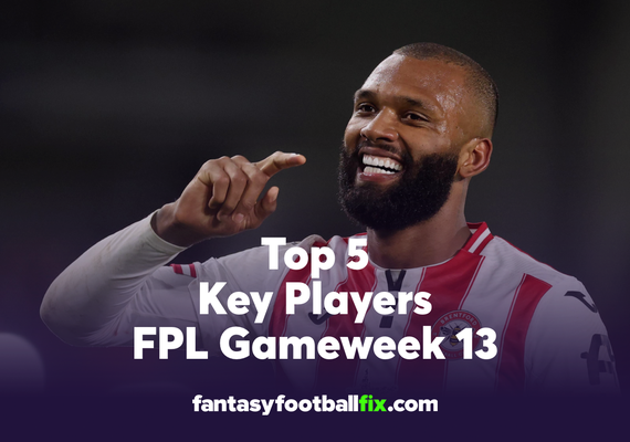 FPL Gameweek 13: Top Five Key Players