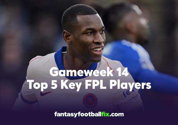 FPL Gameweek 14: Top 5 Must-Have Fantasy Players