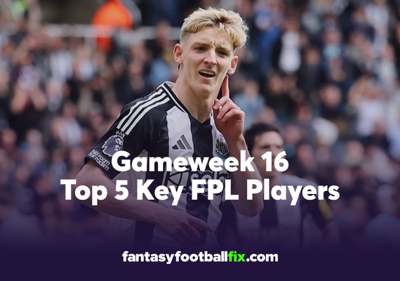 FPL Gameweek 16: Top 5 Must-Have Fantasy Players