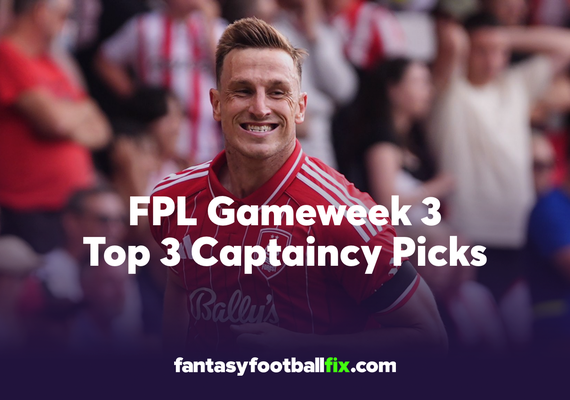 Fantasy Premier League Gameweek 3: Top 3 FPL Captaincy Picks