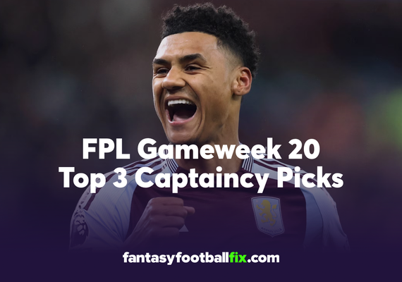 Fantasy Premier League Gameweek 20: Top 3 FPL Captaincy Picks