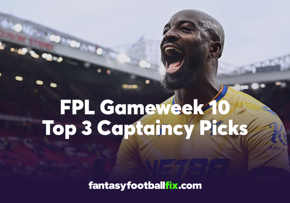 Fantasy Premier League Gameweek 10: Top 3 FPL Captaincy Picks