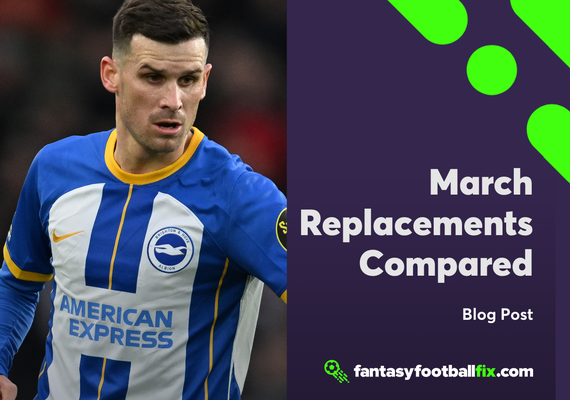 Who are the best Solly March Fantasy Premier League (FPL) replacement?