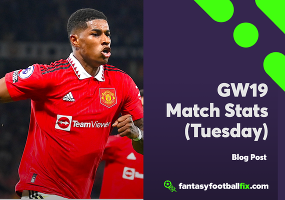 GW19 Match Stats (Tuesday)