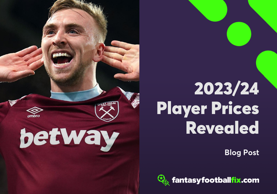Fantasy Premier League (FPL) 2023/24 Player Prices Revealed