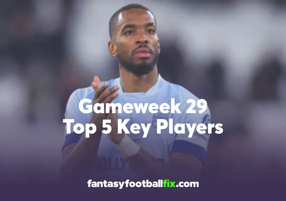 Fantasy Premier League (FPL) Gameweek 14 Top Five Key Players