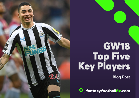 GW18 Top Five Key Players