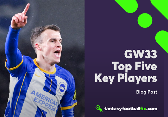 Top 5 key players for Fantasy Premier League (FPL): GW33