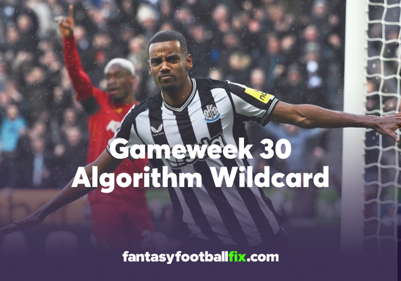 Fantasy Premier League (FPL) Gameweek 30: Algorithm Wildcard